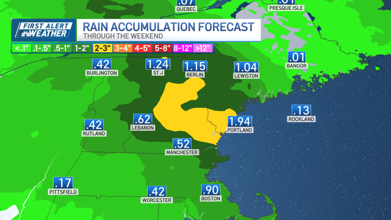 Frigid wind, heavy rain, and even some snow for May's final weekend