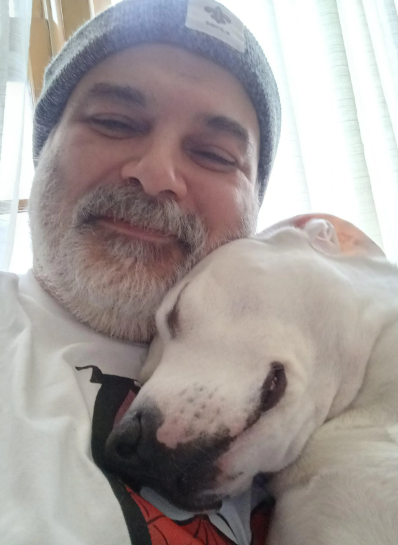 22 cute cuddling pit bull pics proving their bark is worse than their bite