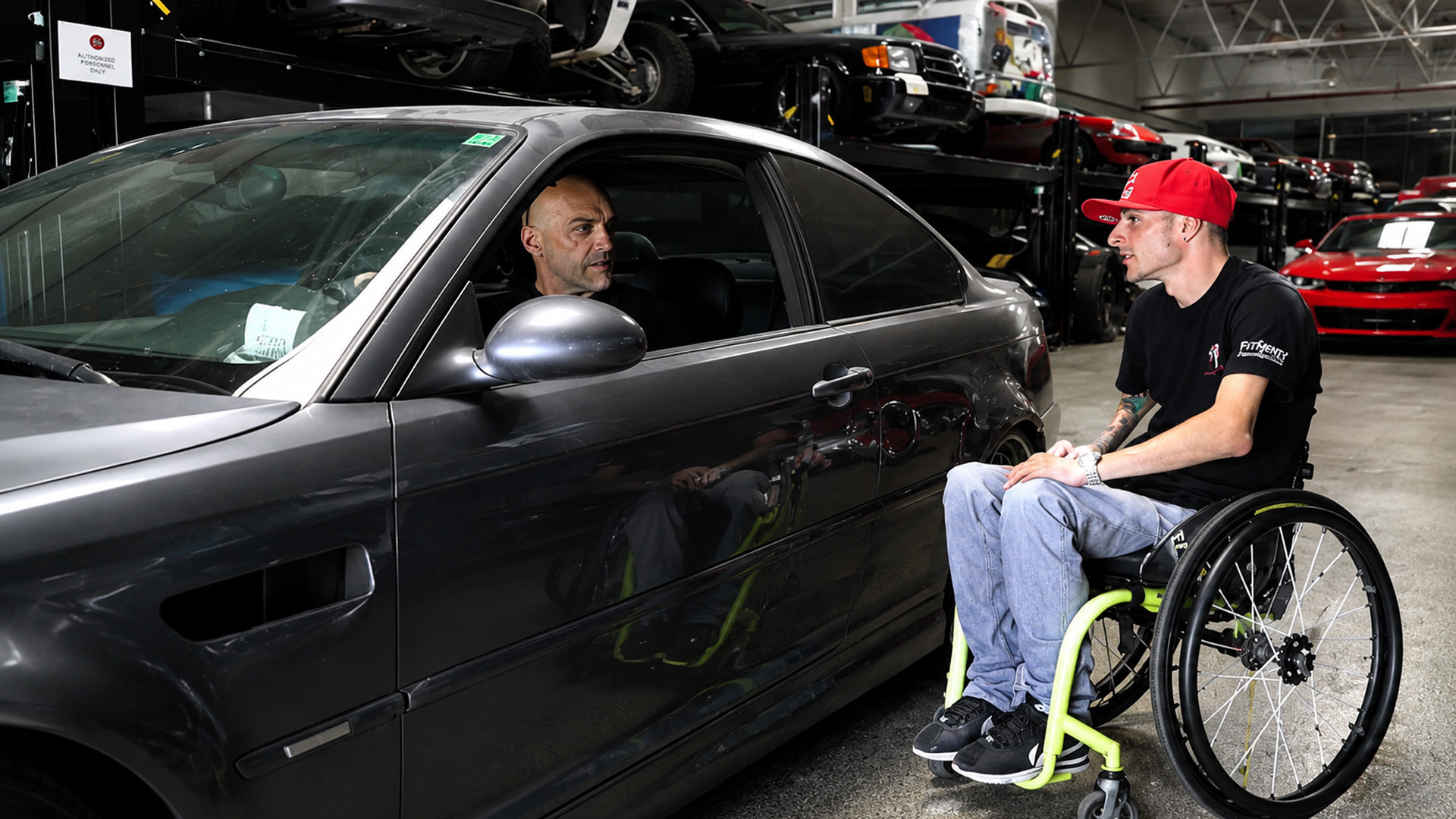This BMW E46 driver carries a powerful racing story