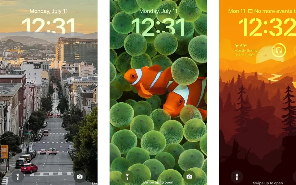 Bring your screens to life with motion wallpapers