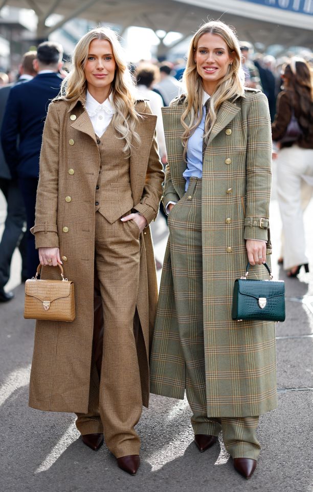 Princess Diana’s twin nieces Amelia Spencer and Eliza Spencer wear ...