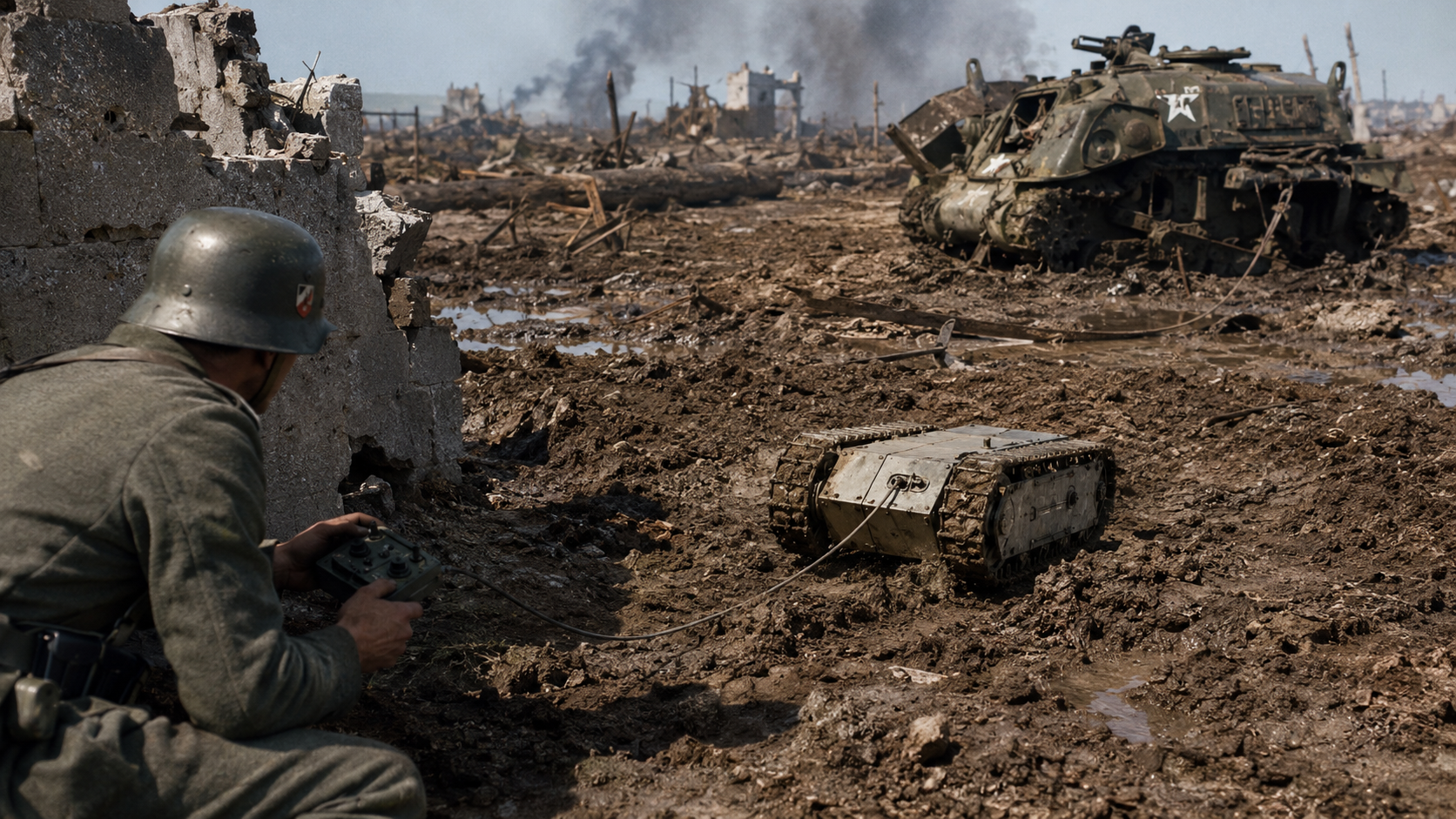 The Goliath - Hitler’s remote-controlled bomb tank that kept failing