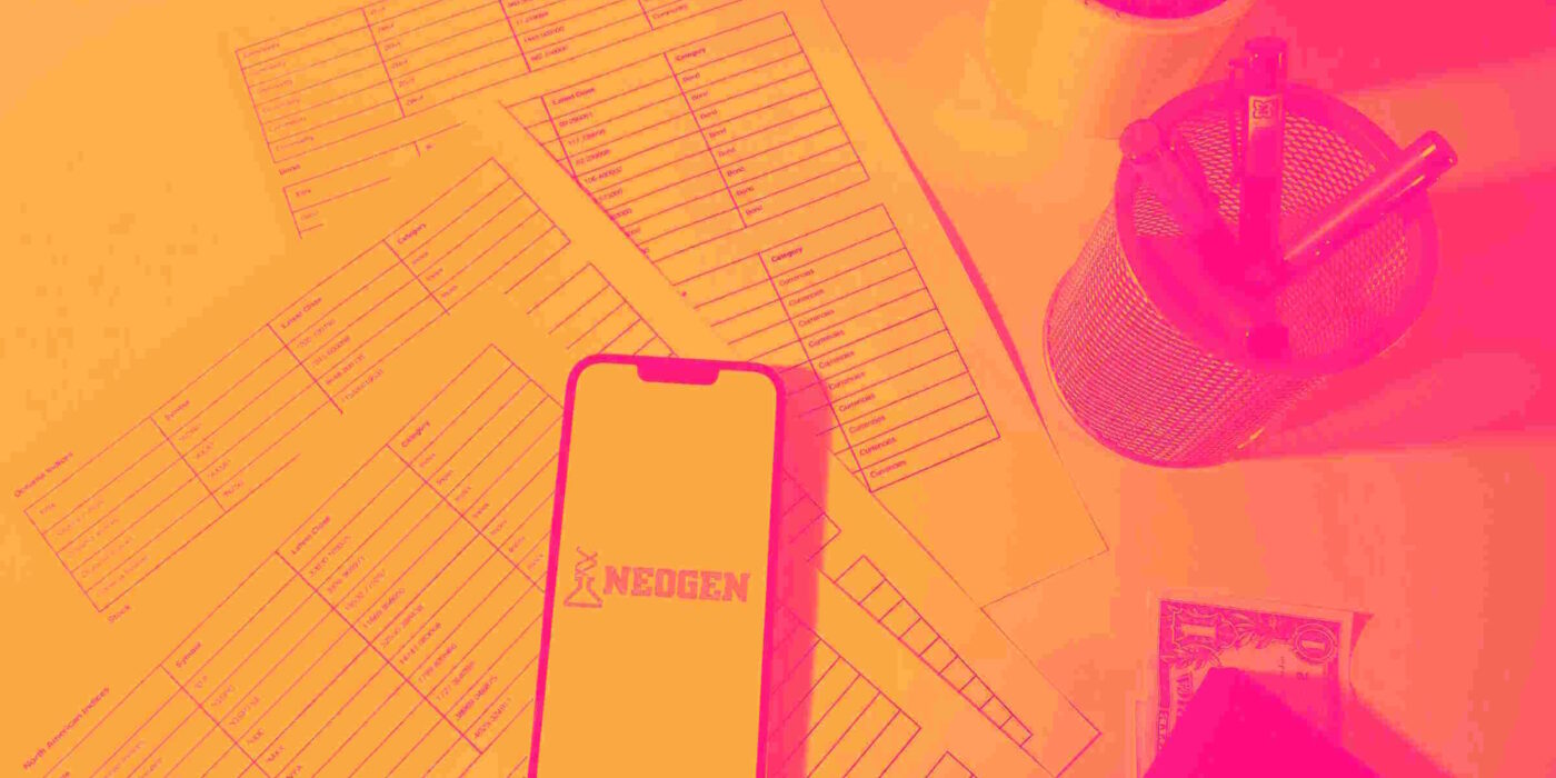 Q1 rundown: Neogen (NASDAQ:NEOG) vs other medical devices & supplies ...