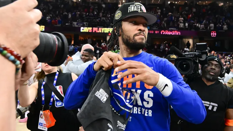 Jalen Brunson spoils Air Corgi's viral Spurs prediction in NBA Finals ...