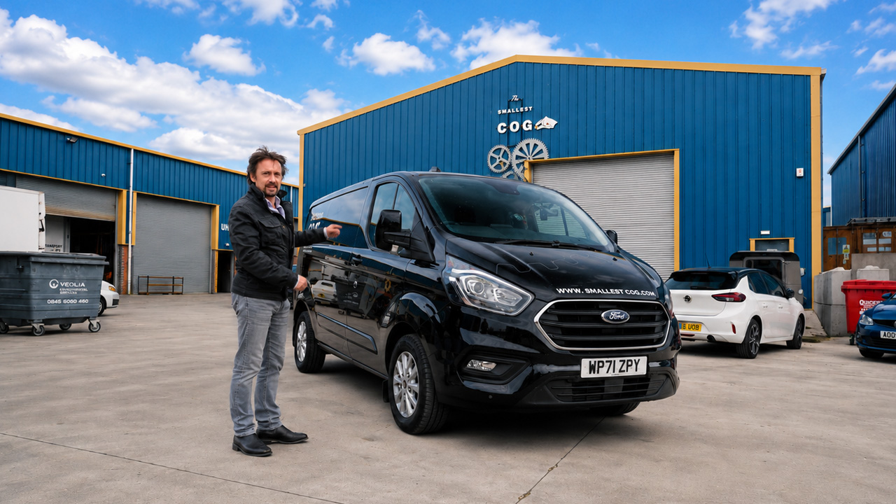 Why did Richard Hammond choose a Ford Transit?
