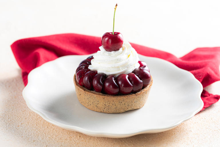 Tartellette caffè e ciliegie