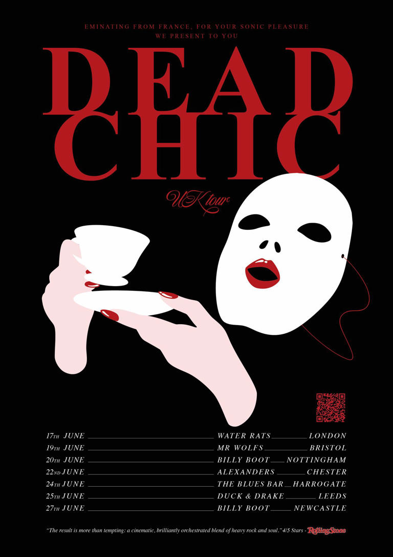 Acclaimed Franco-British rock 'n' roll group DEAD CHIC to play ...