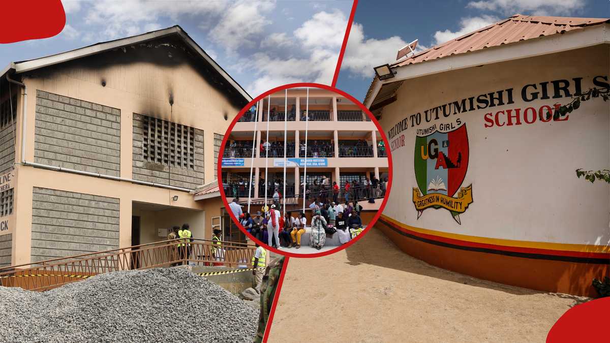 Utumishi Girls fire: Lady narrates how sister escaped after fire razed ...