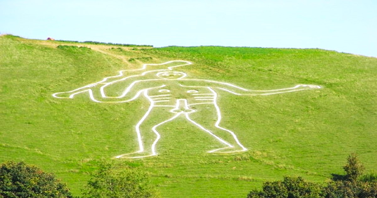 Dorset's 100-year-old Cerne Giant faces climate-fuelled wear—volunteers ...