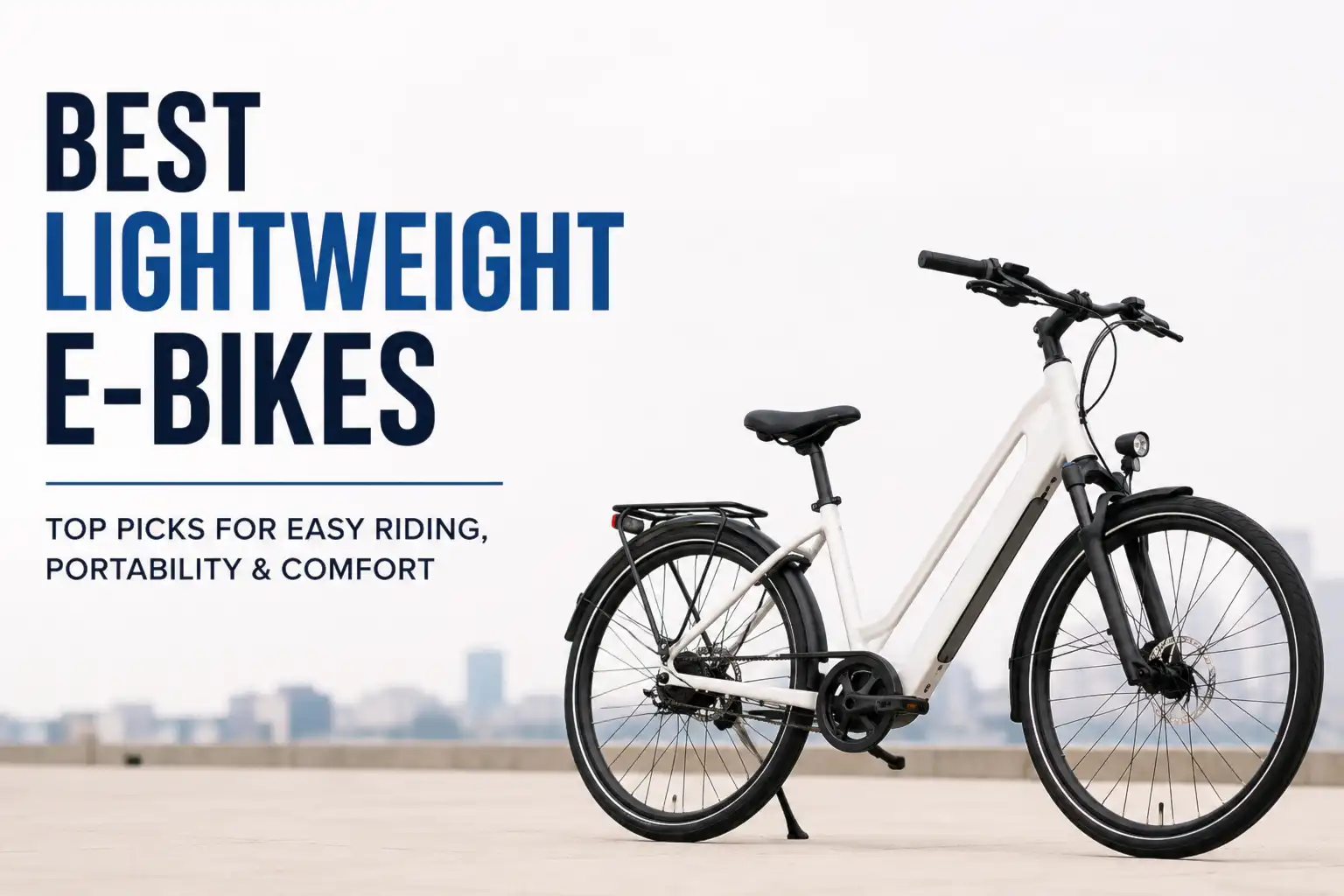 Best lightweight e-bikes for 2026