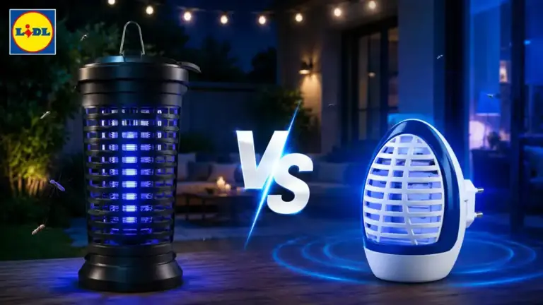 Caça aos mosquitos no LIDL: é melhor a lâmpada ou o repelente LED?