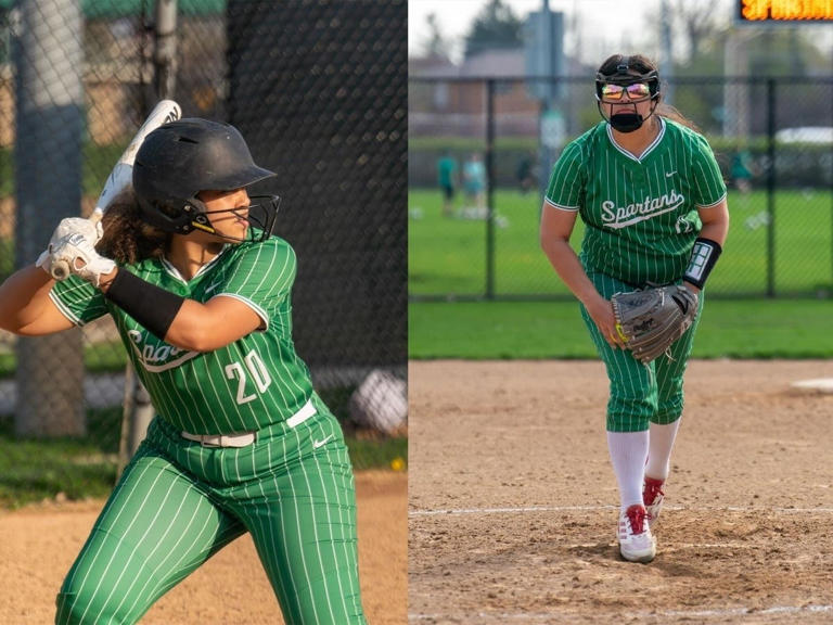 Oak Lawn softball sluggers Kamya Feigl and Lexie Blanco finish ...