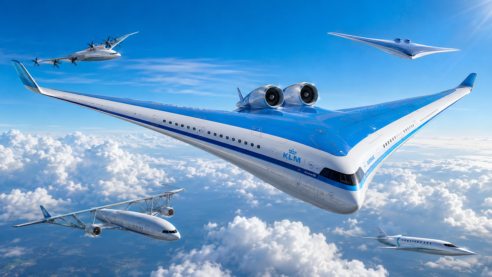 Future aircraft we might actually fly on - from Flying V to blended wings