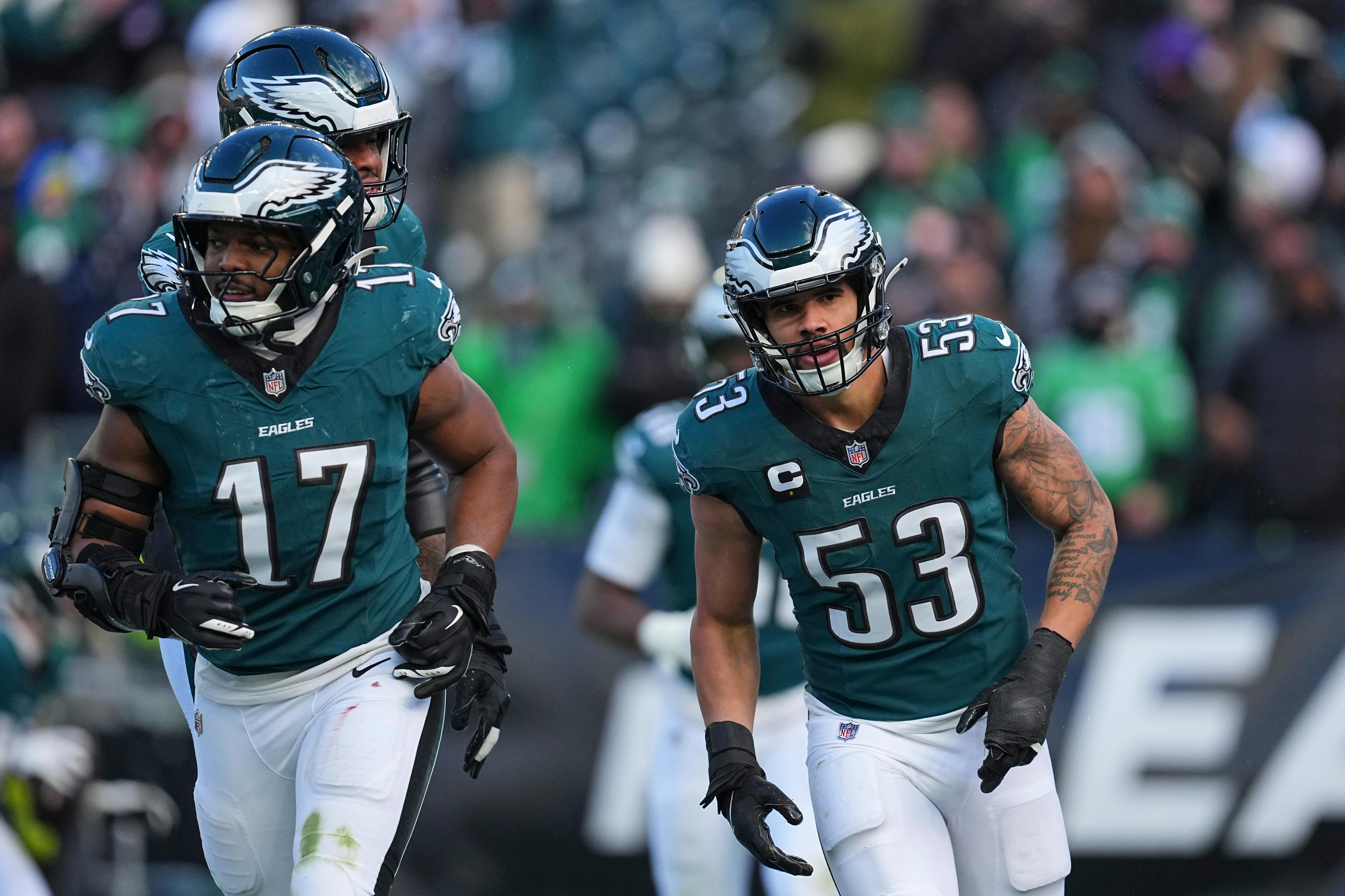 Zack Baun thanks Nakobe Dean for friendship and leadership