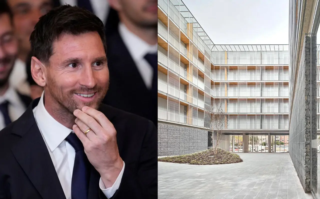 El edificio de Cornellà que ya fascinaba a Europa antes de Messi