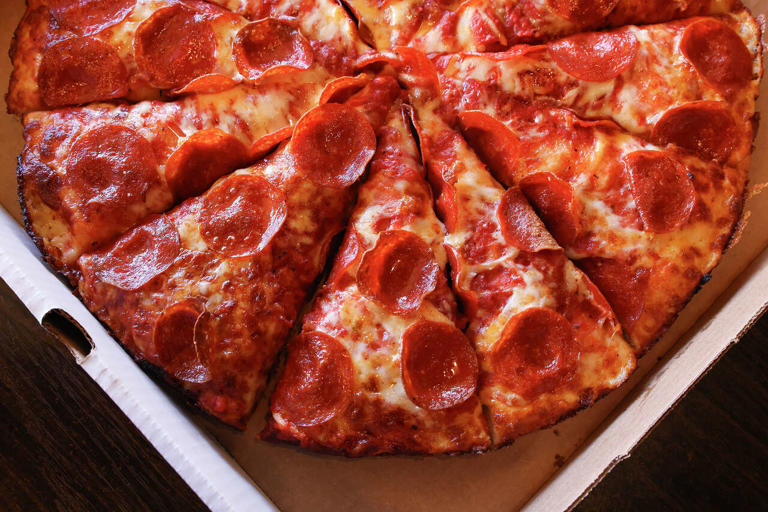 California's happy-go-lucky pizza star drives a pepperoni-wrapped Corvette