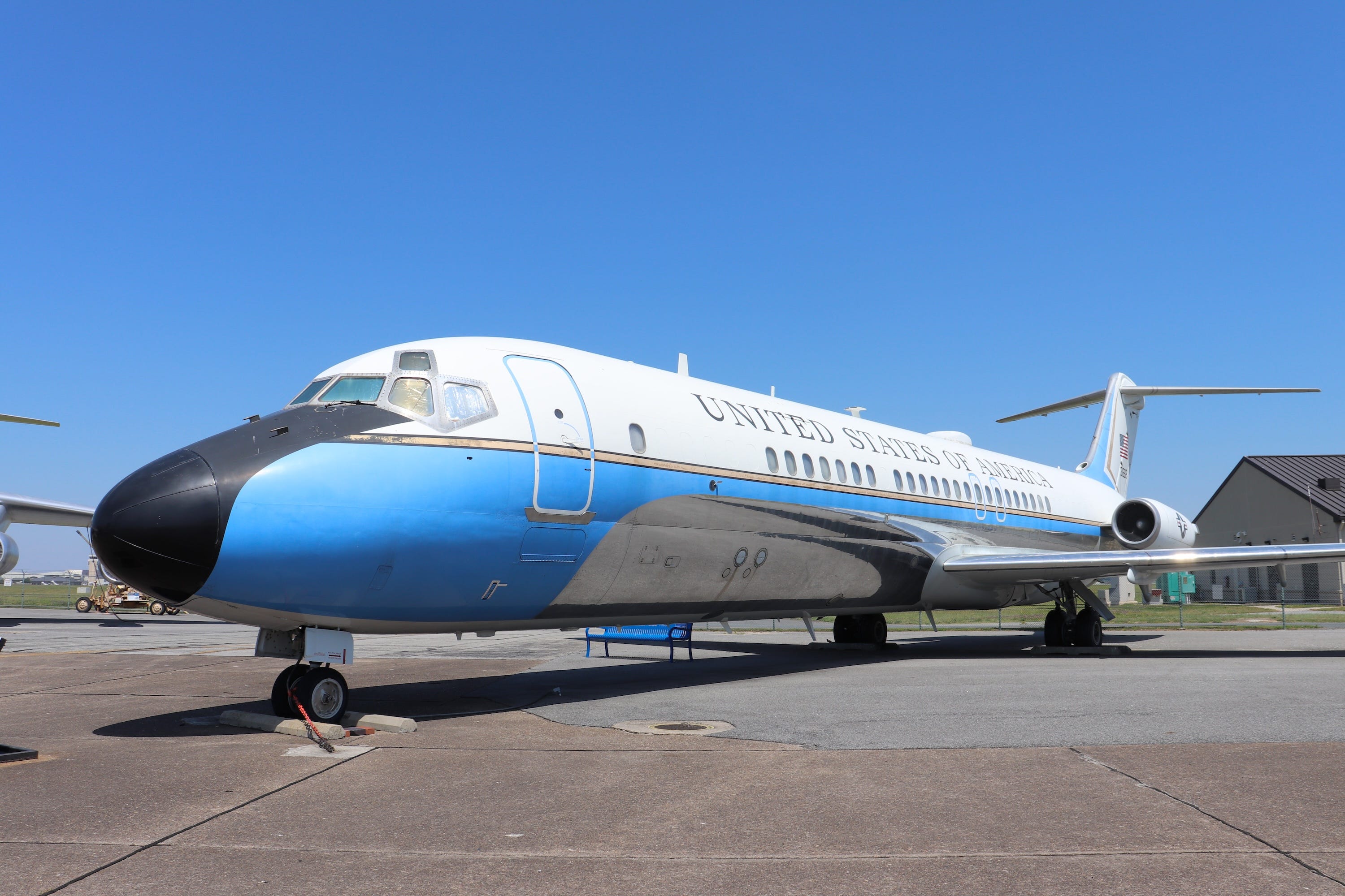 See inside a historic Air Force Two plane used by vice presidents and ...