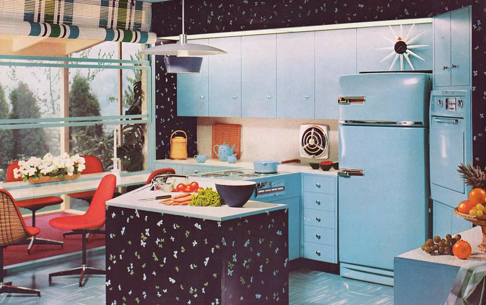 Vintage kitchen styles see bold revival in modern homes