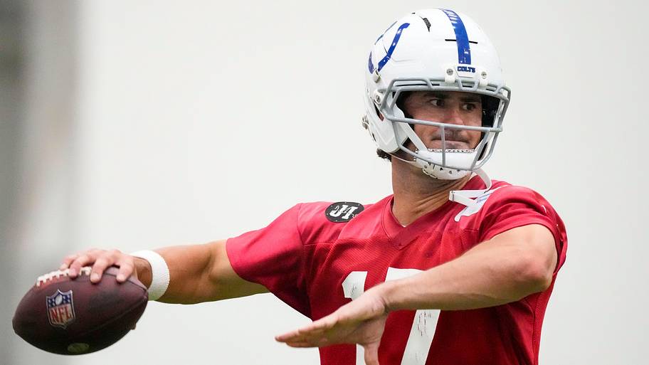 Colts' Daniel Jones provides update on Achilles rehab