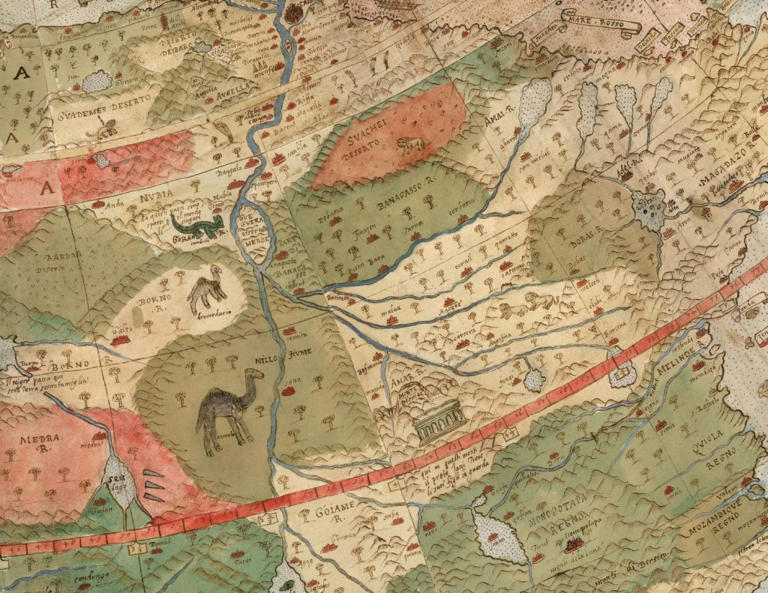 Final site of Noah’s Ark spotted in centuries-old map — matching real ...