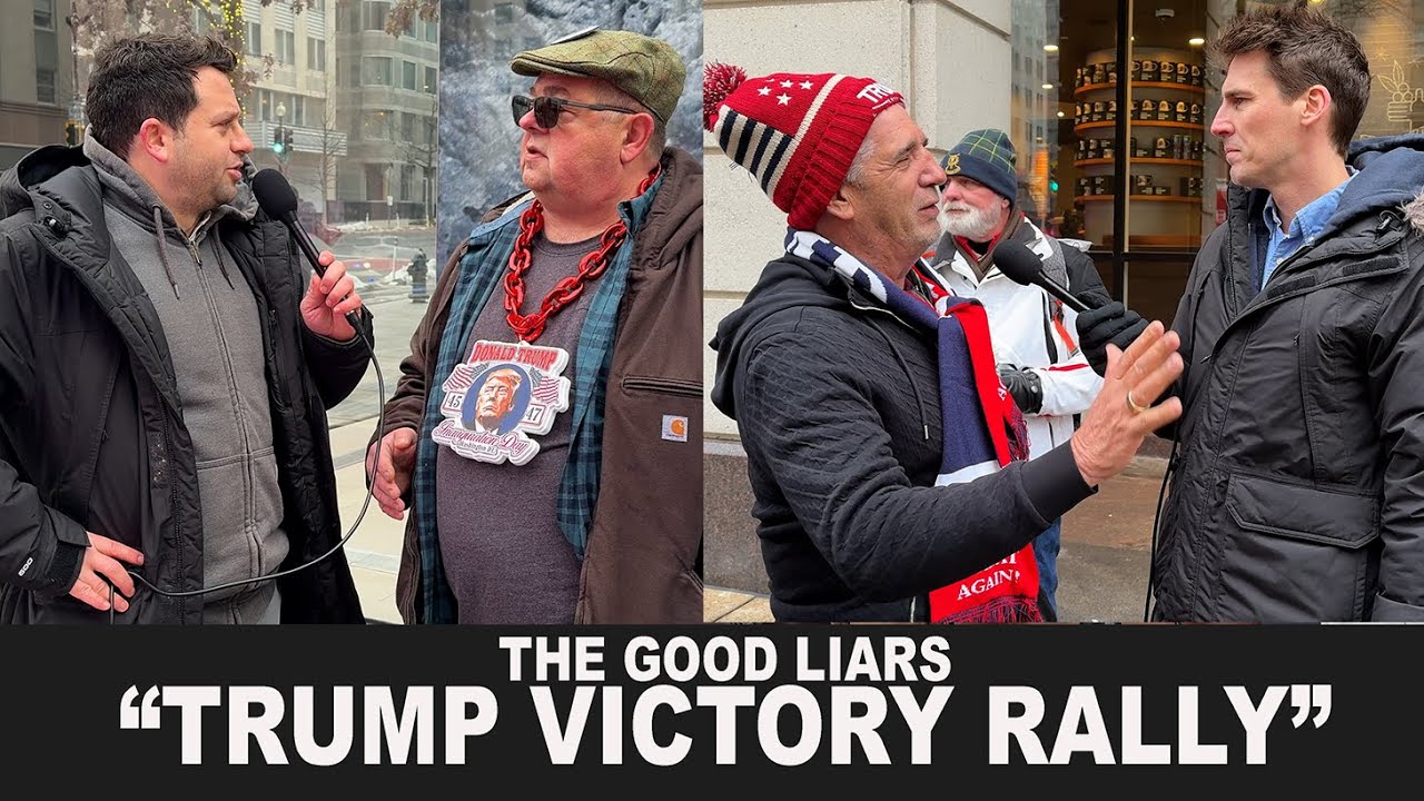 Trump victory rally in Washington DC