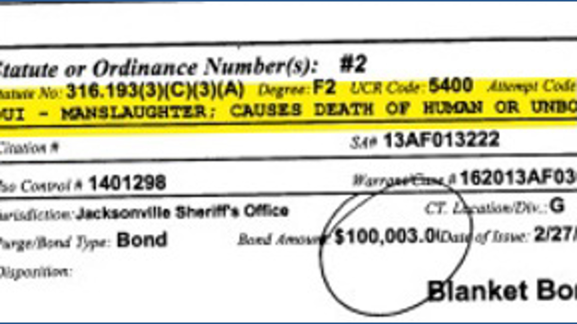 DUI offender pleads for others to not drink and drive