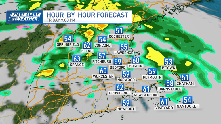 Frigid wind, heavy rain, and even some snow for May's final weekend