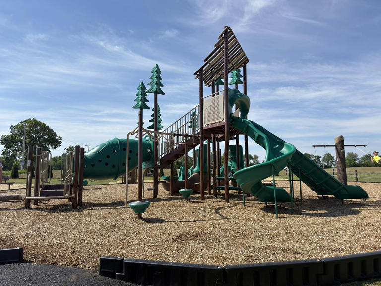 Ribbon-cutting held for Jean Twyning Nature Playground in Belvidere