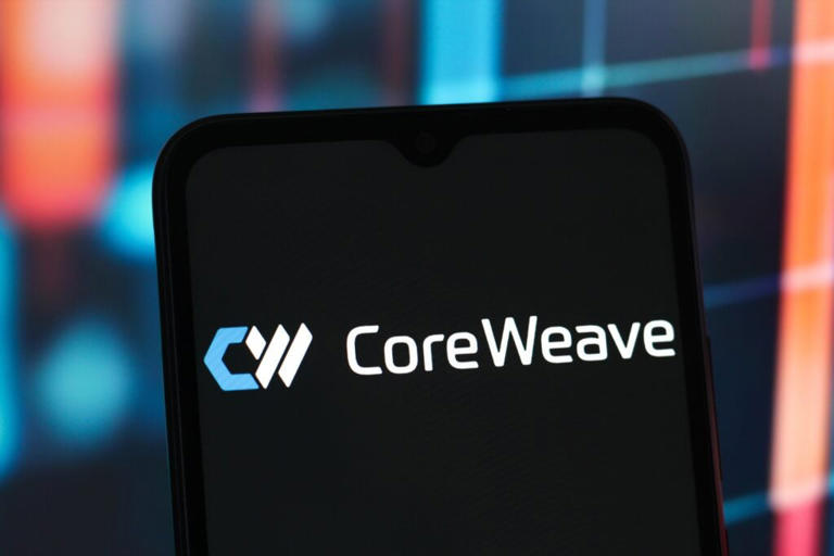 What's going on with CoreWeave stock today?