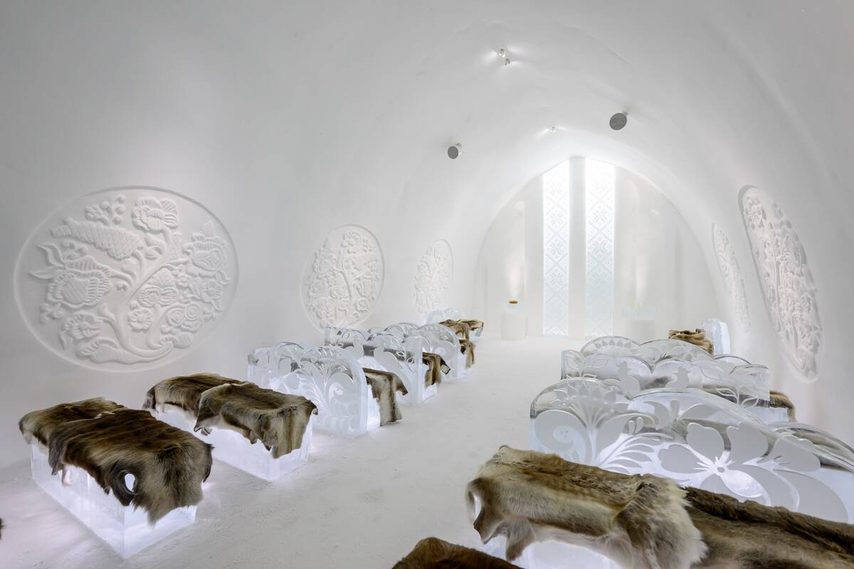 From ice rooms to underwater suites, these are the strangest hotels ...