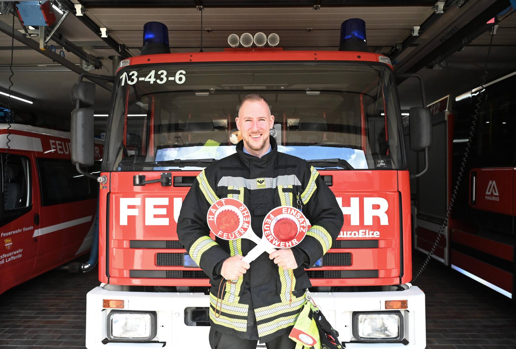 Lukas Böttcher von der Feuerwehr Groß Lafferde: "Mit Spaß lernt man besser"