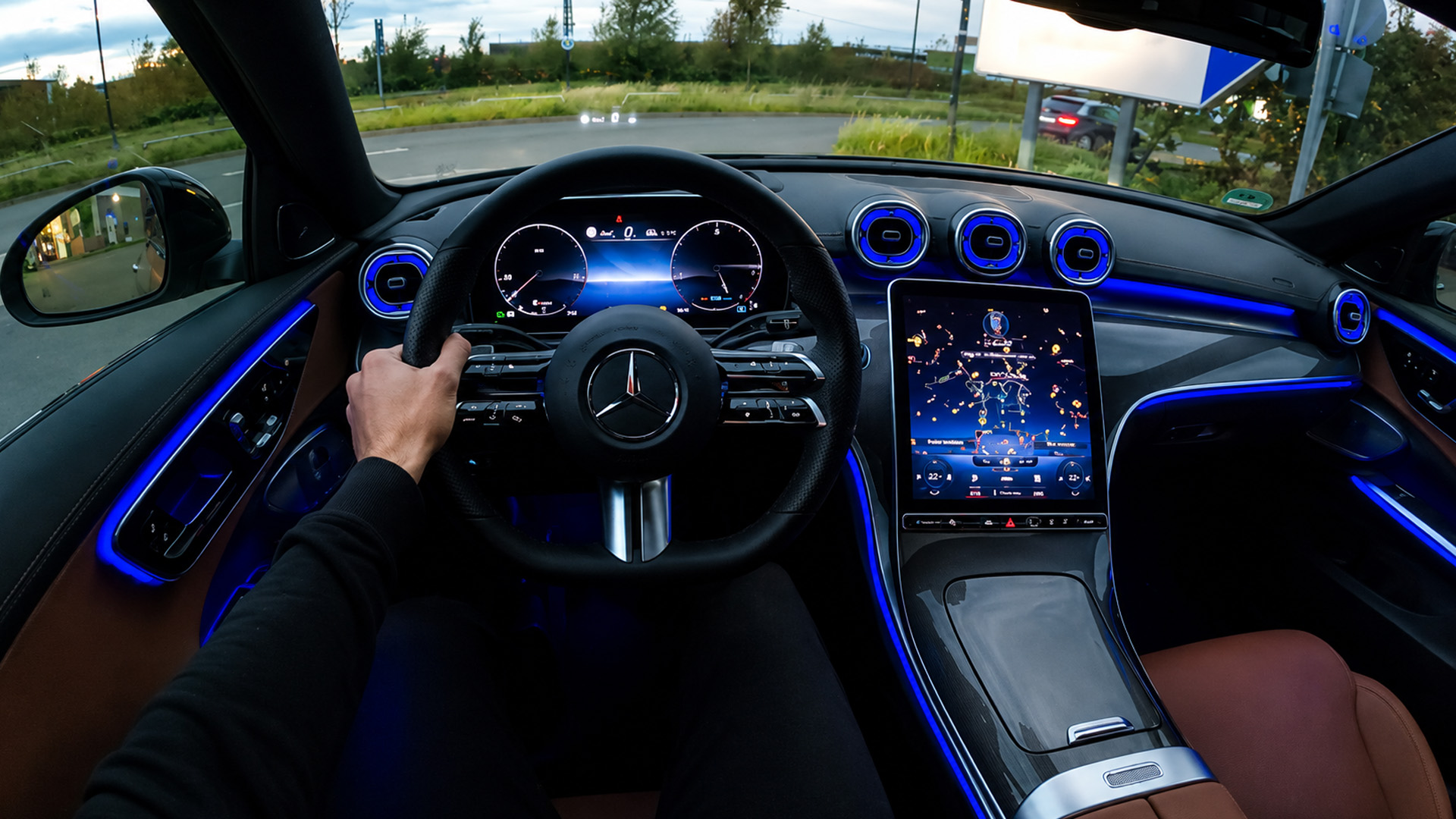 Inside a Mercedes C300 4Matic built for comfort