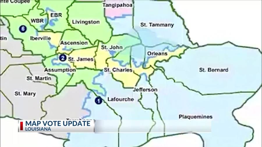 Louisiana’s congressional map continues to move forward