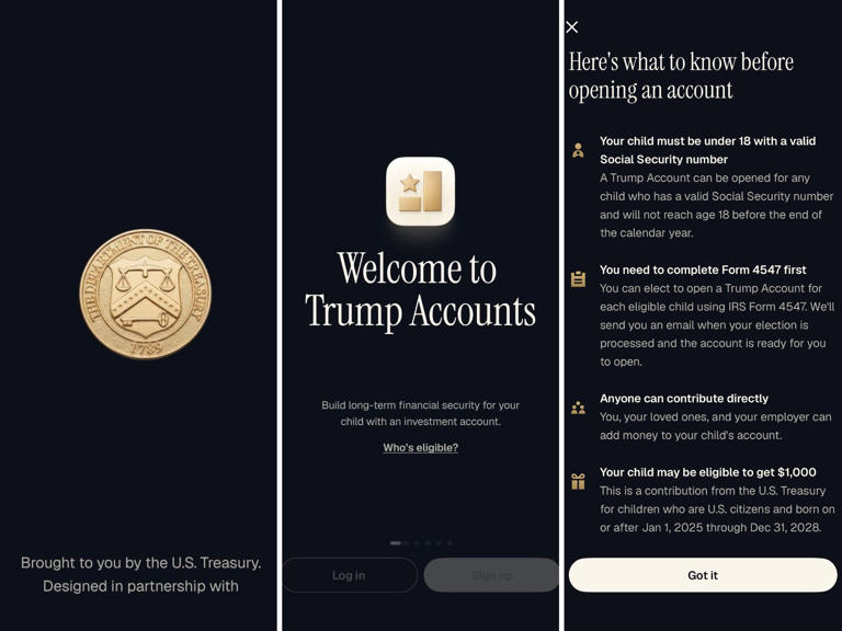 The Trump Accounts app just went live. How the new savings program for ...