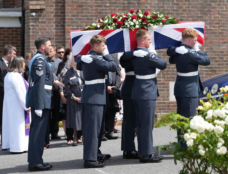In pictures: Funeral of Saltdean’s World War Two veteran George Dunn