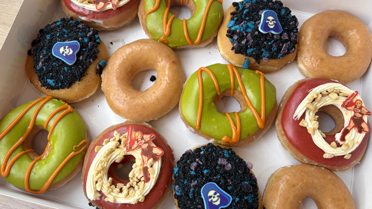 I tried Krispy Kreme's Masters of the Universe collection, and one ...