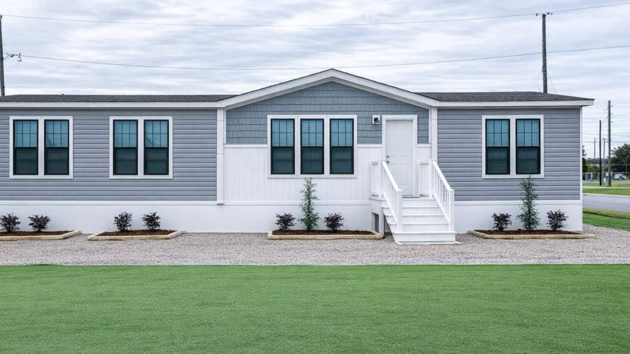 A $142K mobile home with Samsung appliances and two living areas feels ...