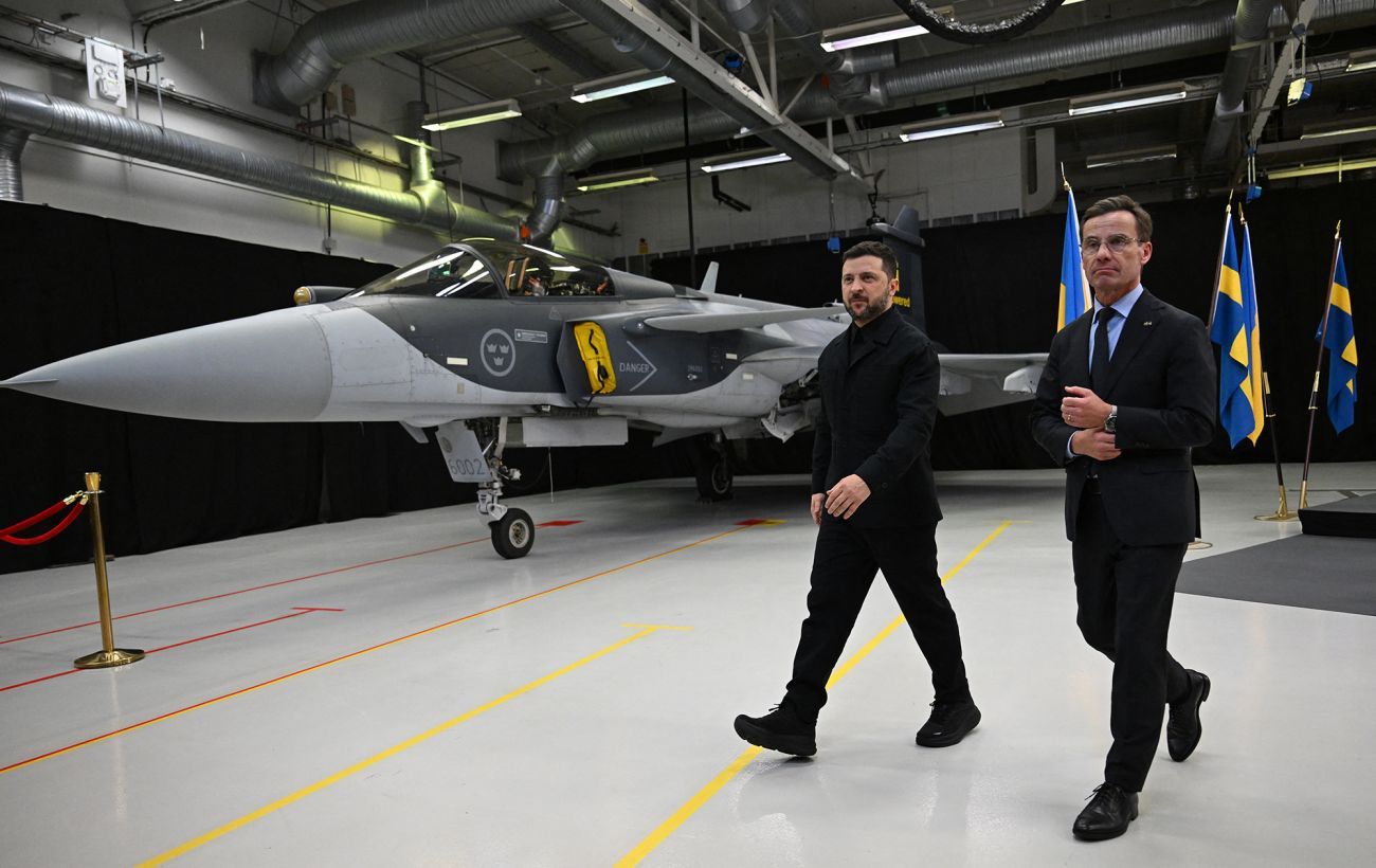 Sweden sends Gripen fighter jets to Ukraine