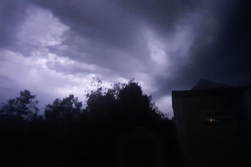 Booming thunder heard during intense storm in Wales that left people ...