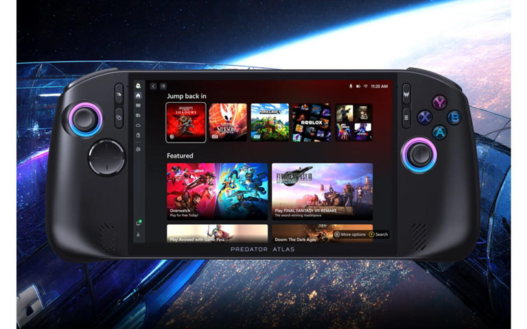 Acer announces new gaming handheld, Predator Atlas 8, with new Arc G ...