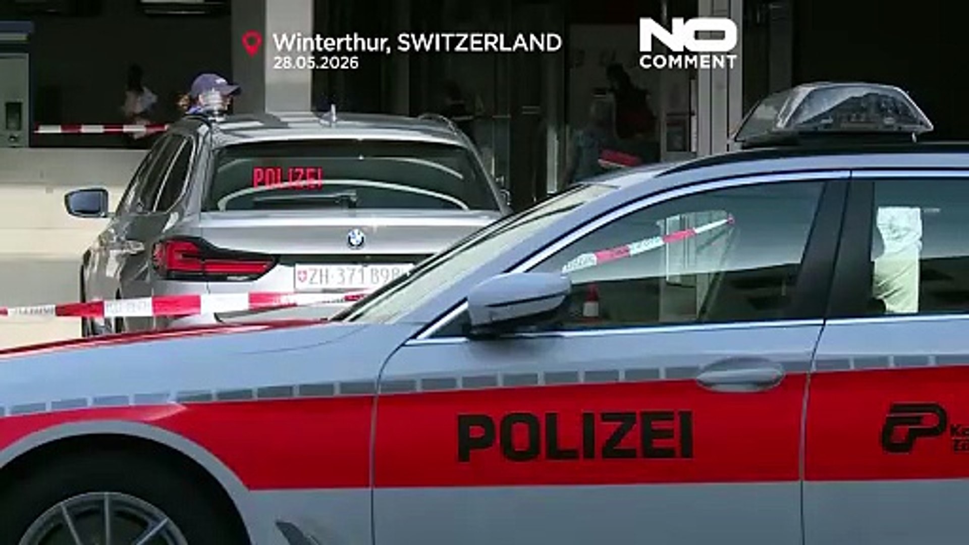 Suíça: imagens mostram esfaqueamento na estação de Winterthur com três ...