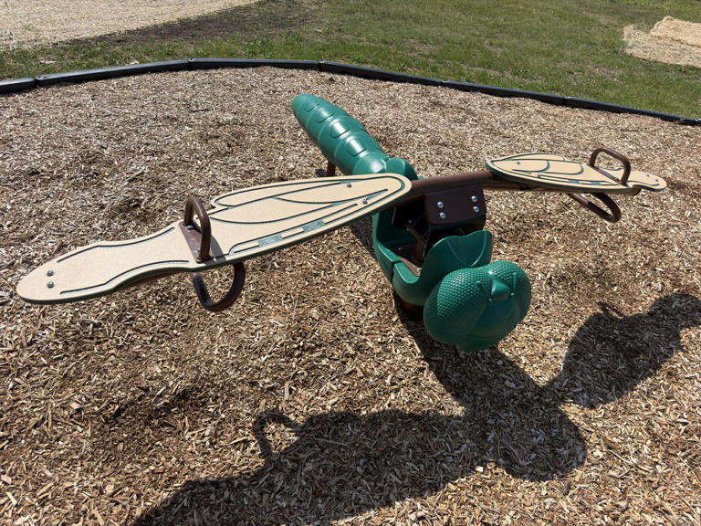 Ribbon-cutting held for Jean Twyning Nature Playground in Belvidere