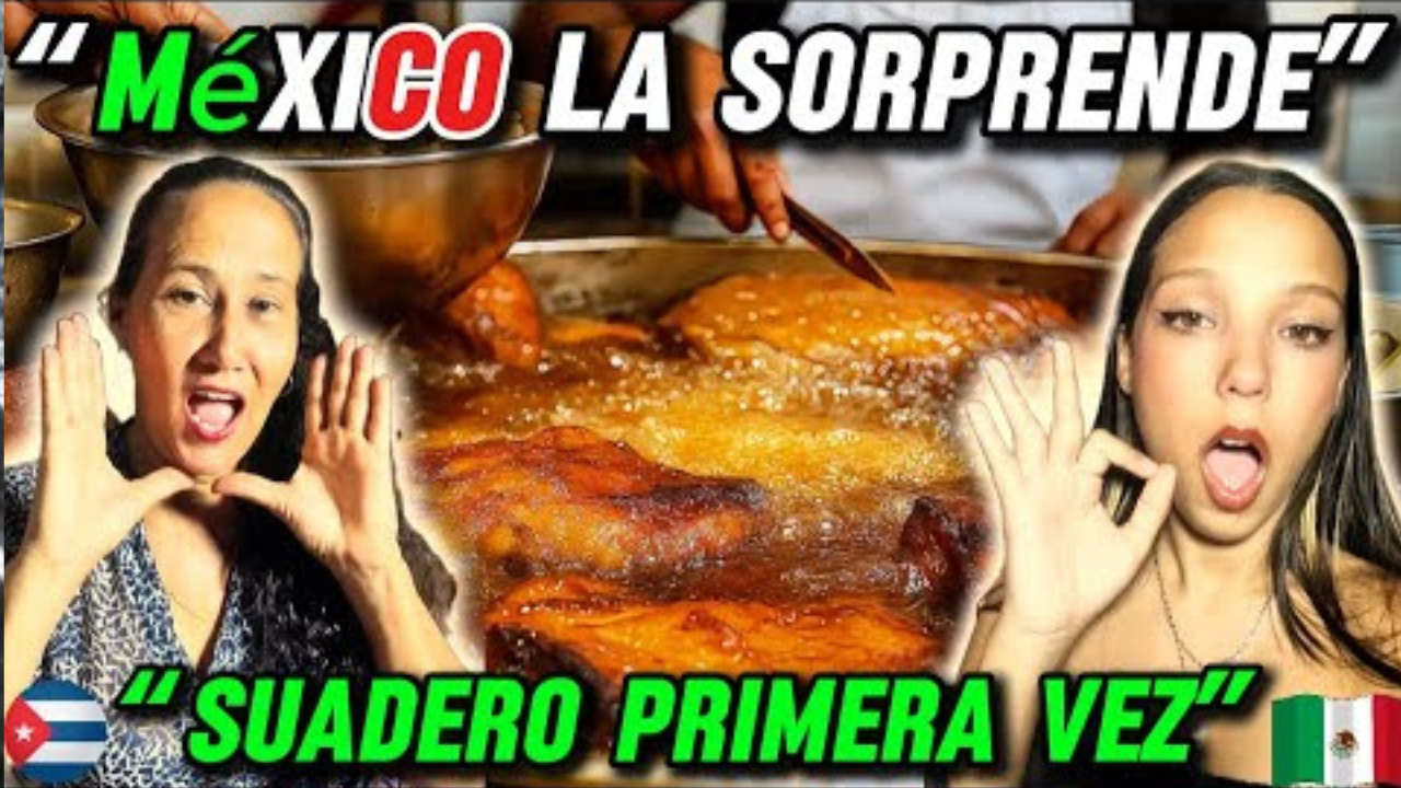 Mi mamá probó el suadero mexicano y su reacción fue inesperada