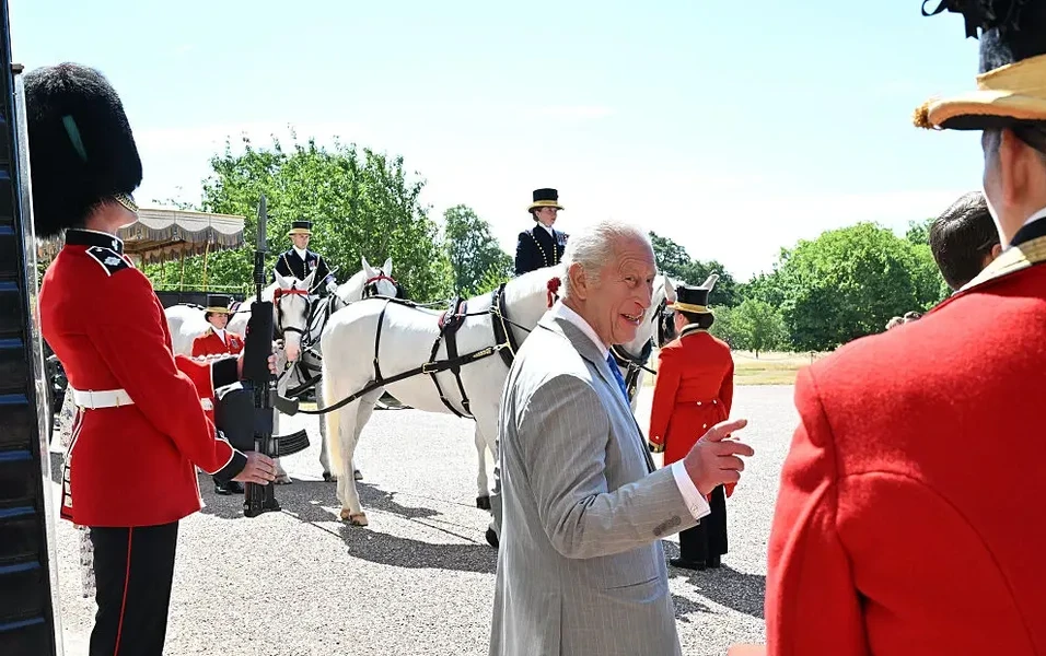 King Charles unveils Venus-inspired garden at Windsor Castle
