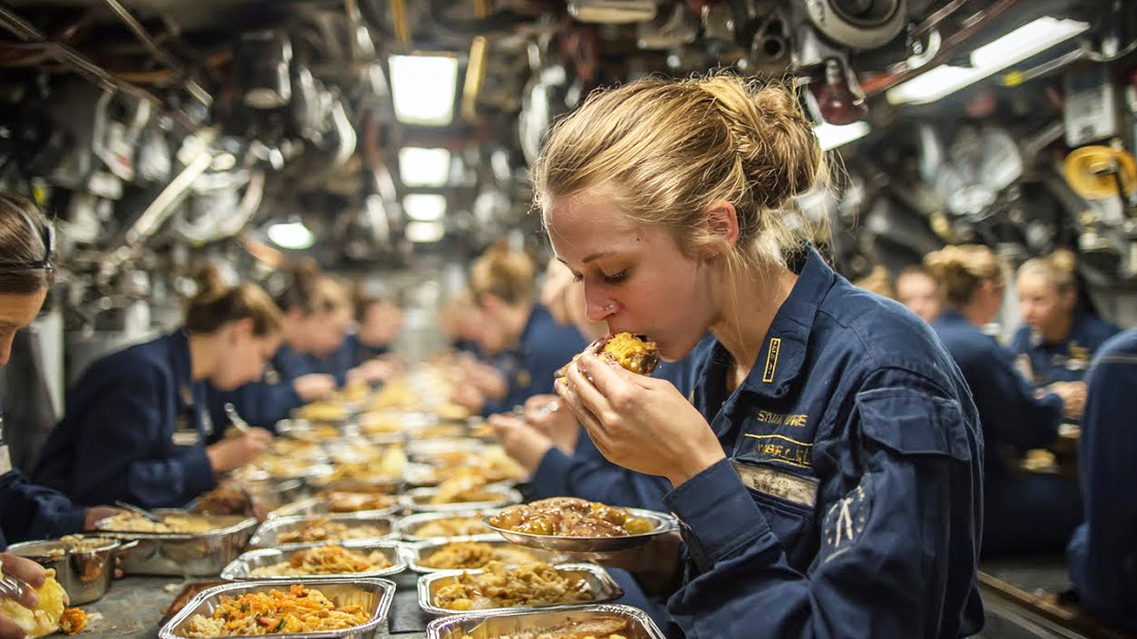 How women thrive for 3 months underwater on a submarine with 150 men