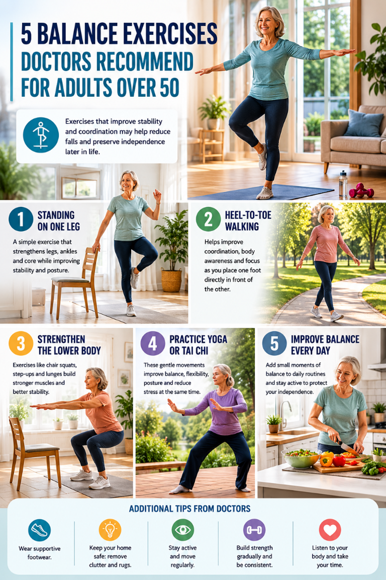 5 balance exercises doctors increasingly recommend for adults over 50