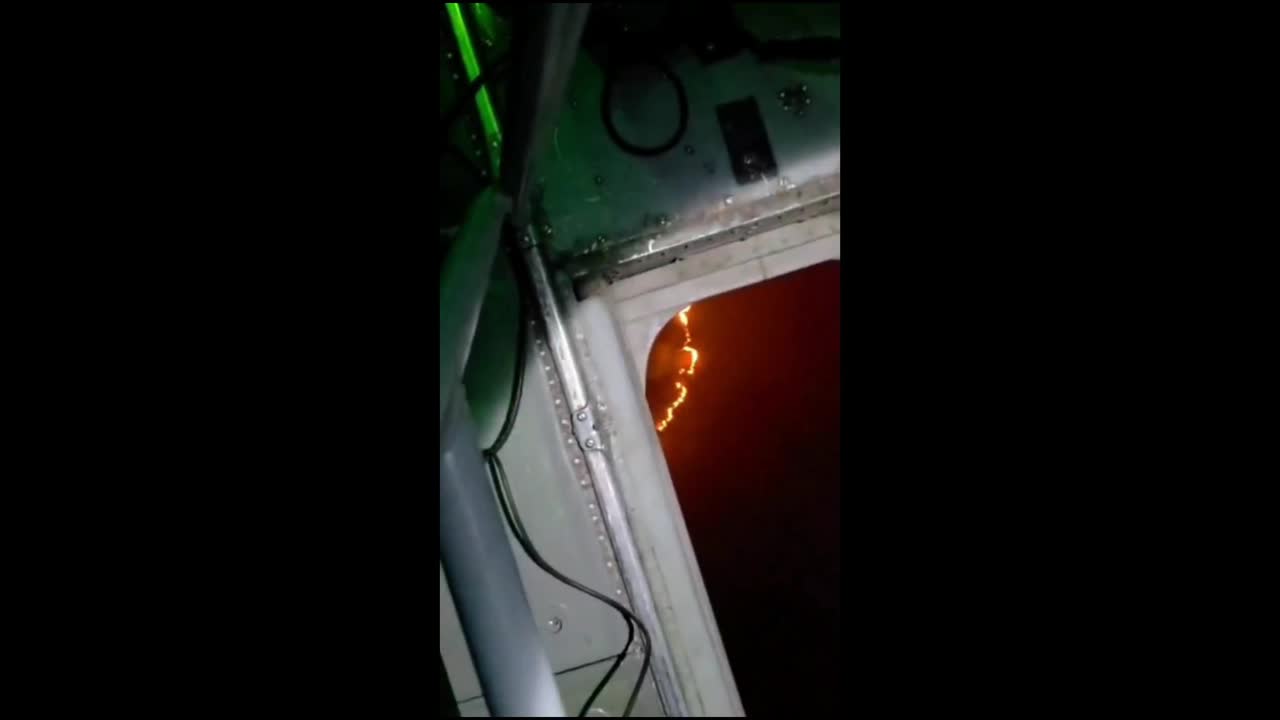 Indian Air Force carries out night firefighting operations as blaze ...