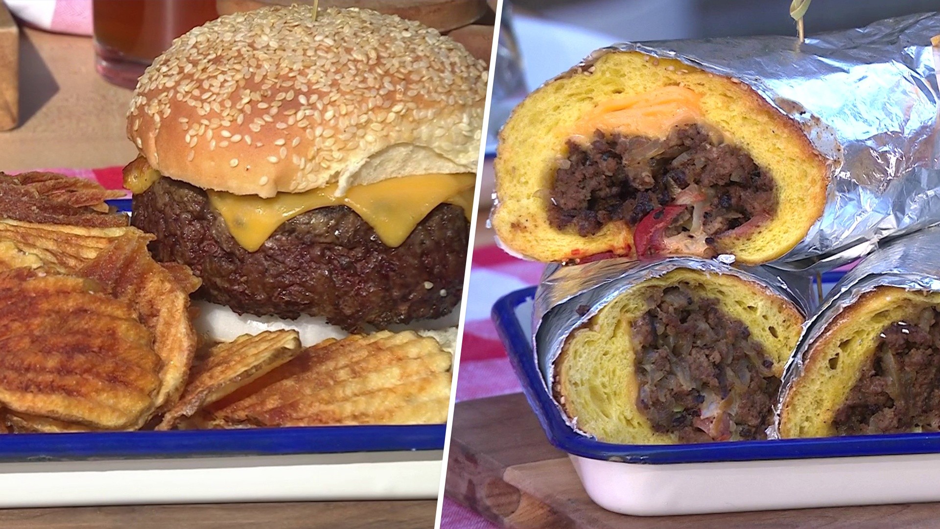 Grill Dads share steakhouse burger, chopped cheese recipes