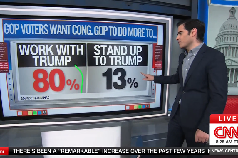 CNN interrupted for staggering poll results and it spells good news for ...