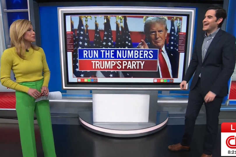 CNN interrupted for staggering poll results and it spells good news for ...